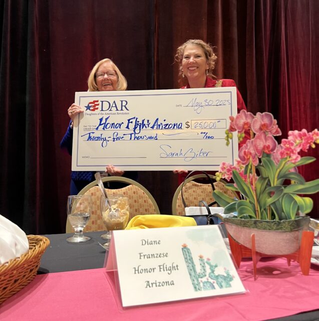 All-DAR Honor Flight Scheduled for Spring 2026 – Honor Flight Arizona